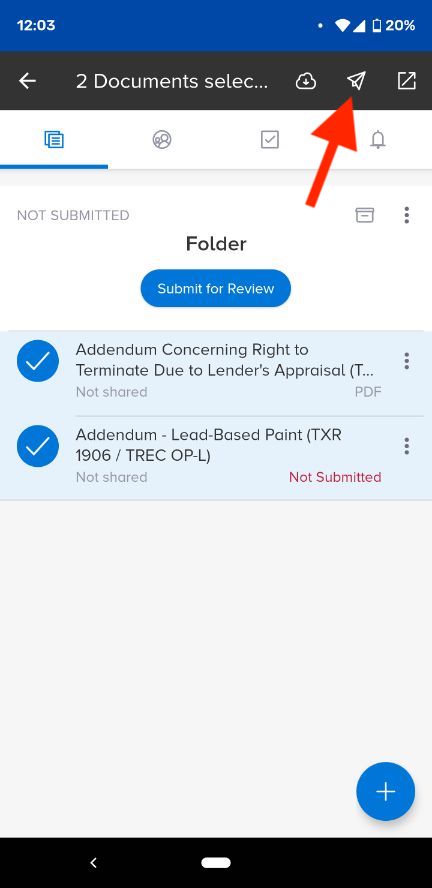 Android - Sharing Documents and Sharing Permissions