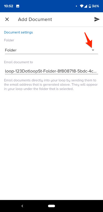 Android - Adding Documents to a Loop