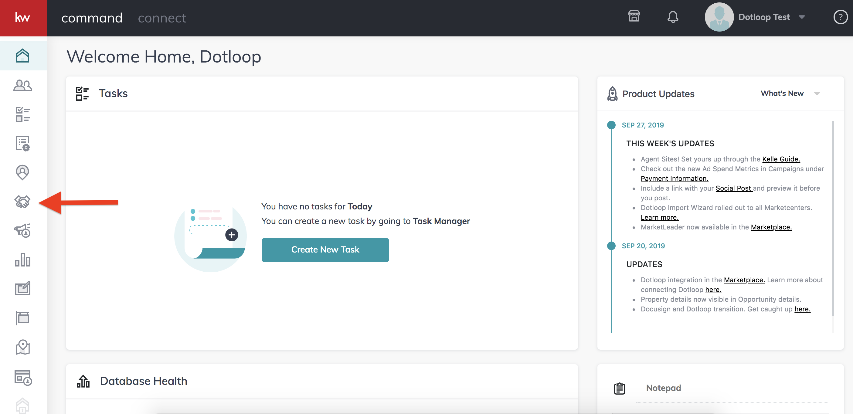 Creating a Loop via Command Opportunities and Syncing a Document in dotloop to an Opportunity