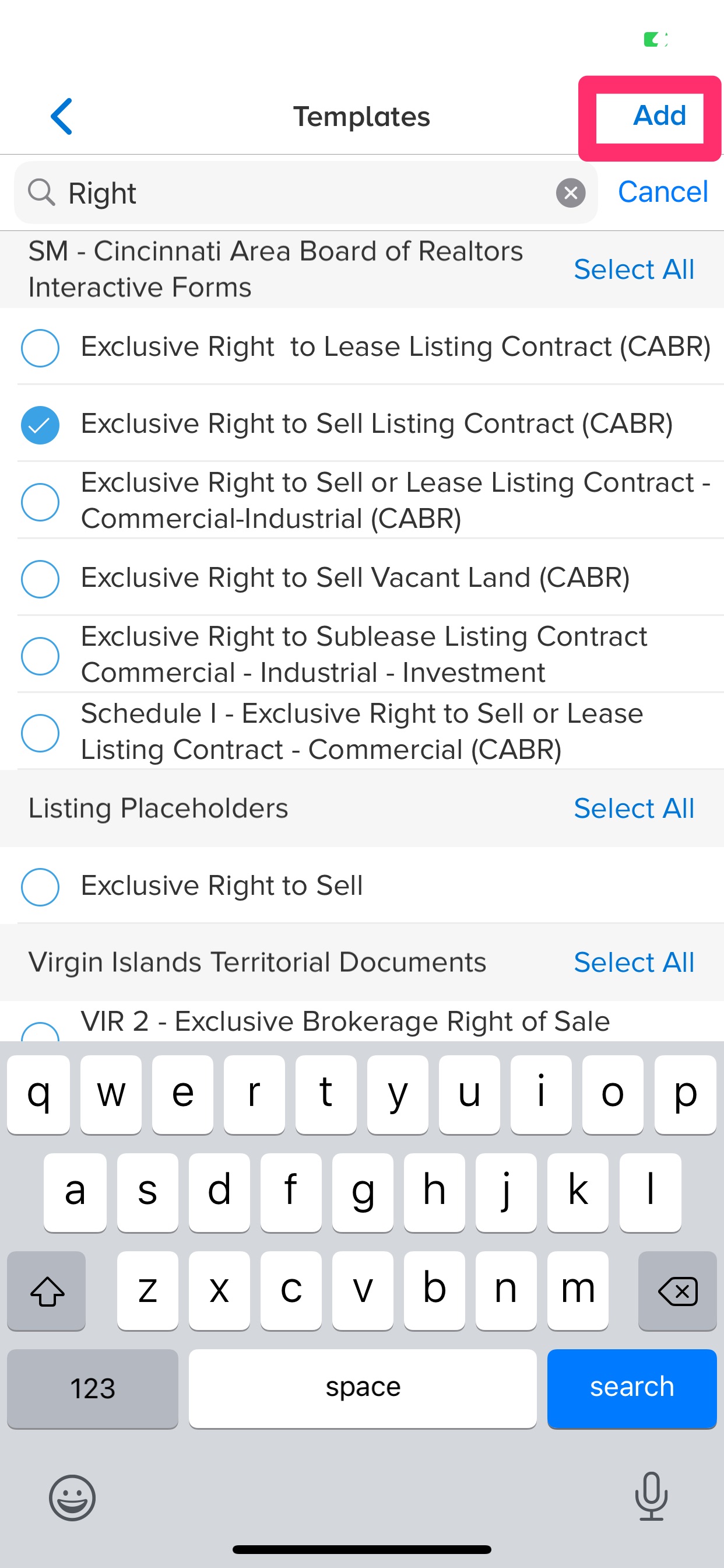 iOS - Adding Documents to a Loop