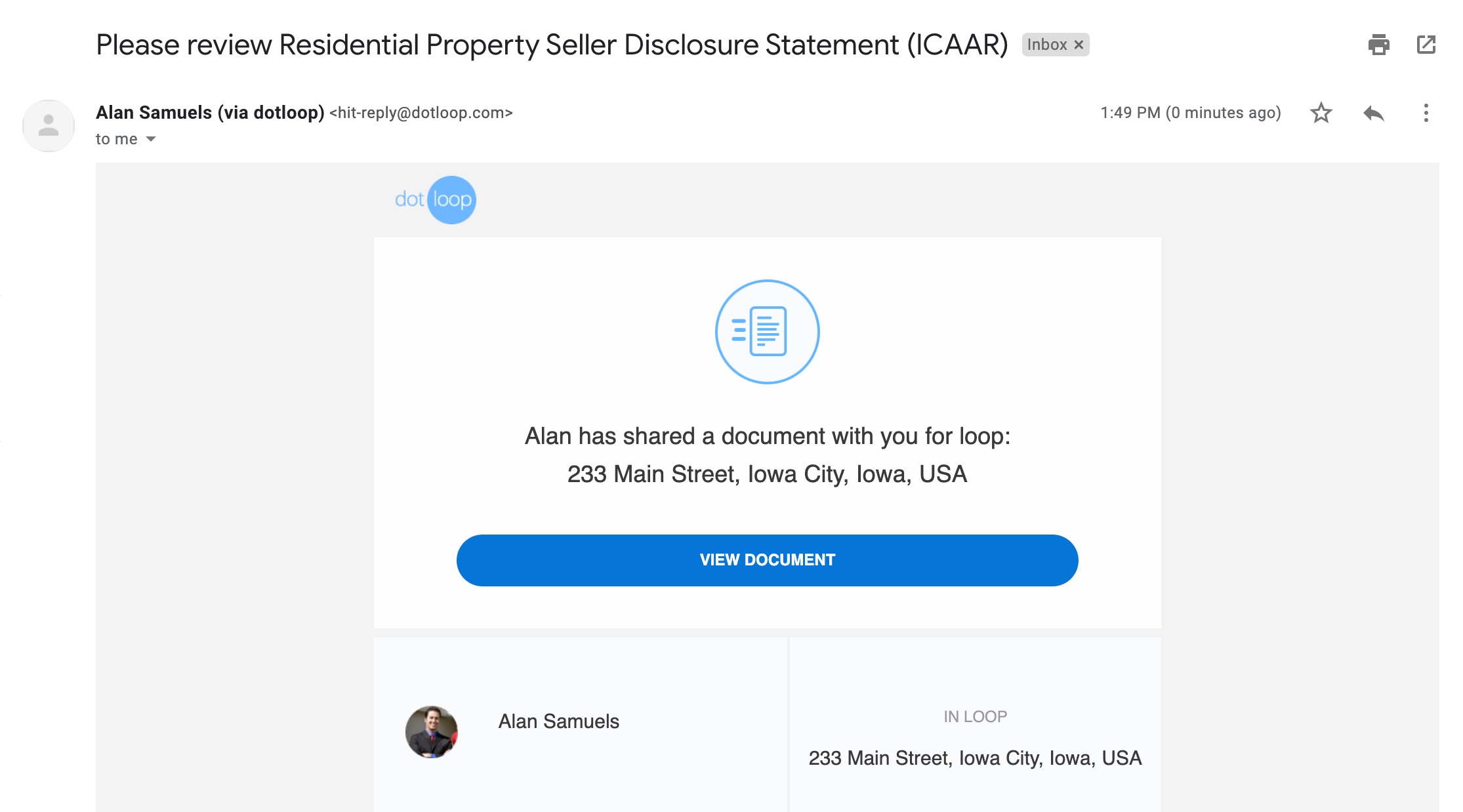 Managing Loop Invitations