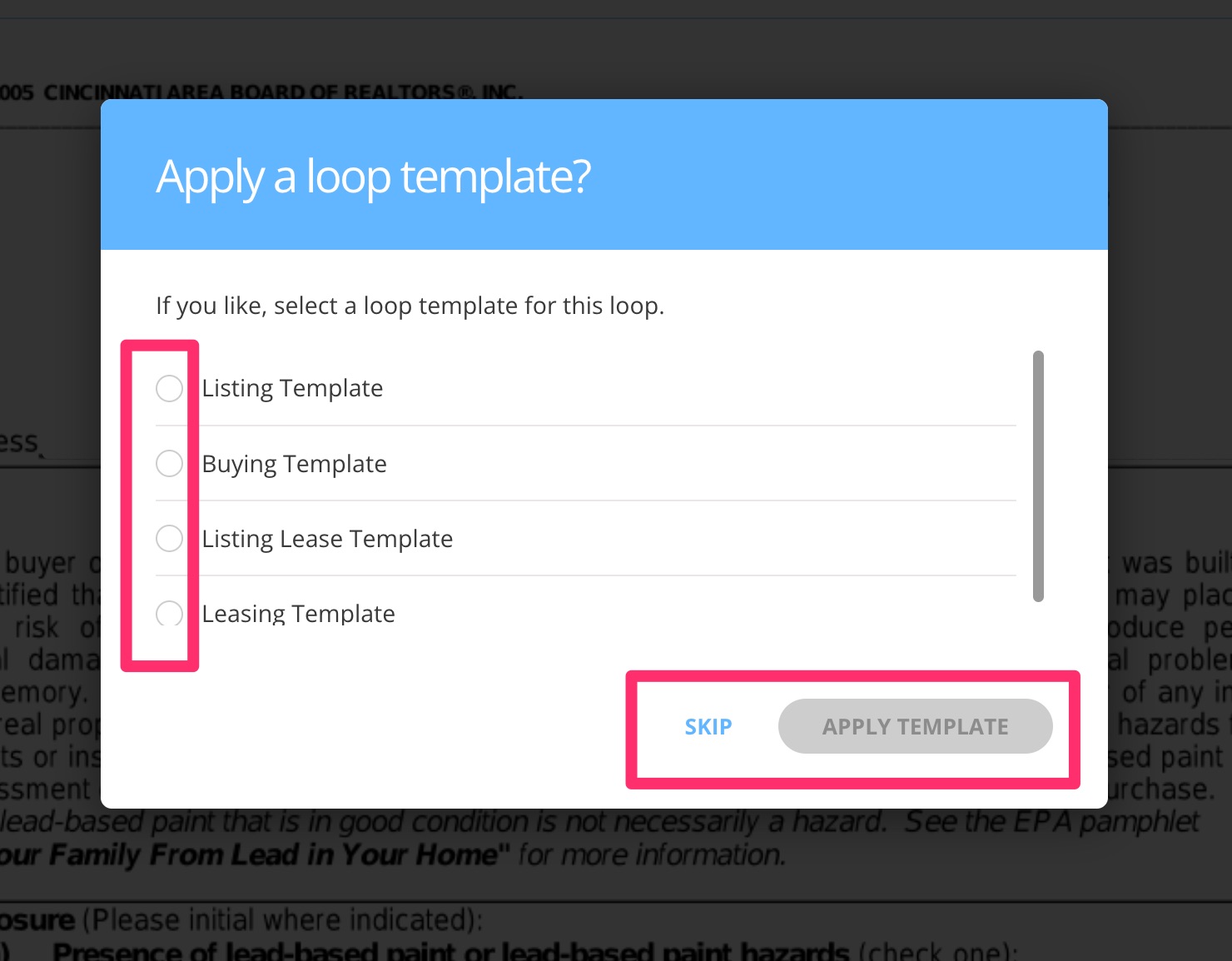 Managing Loop Invitations