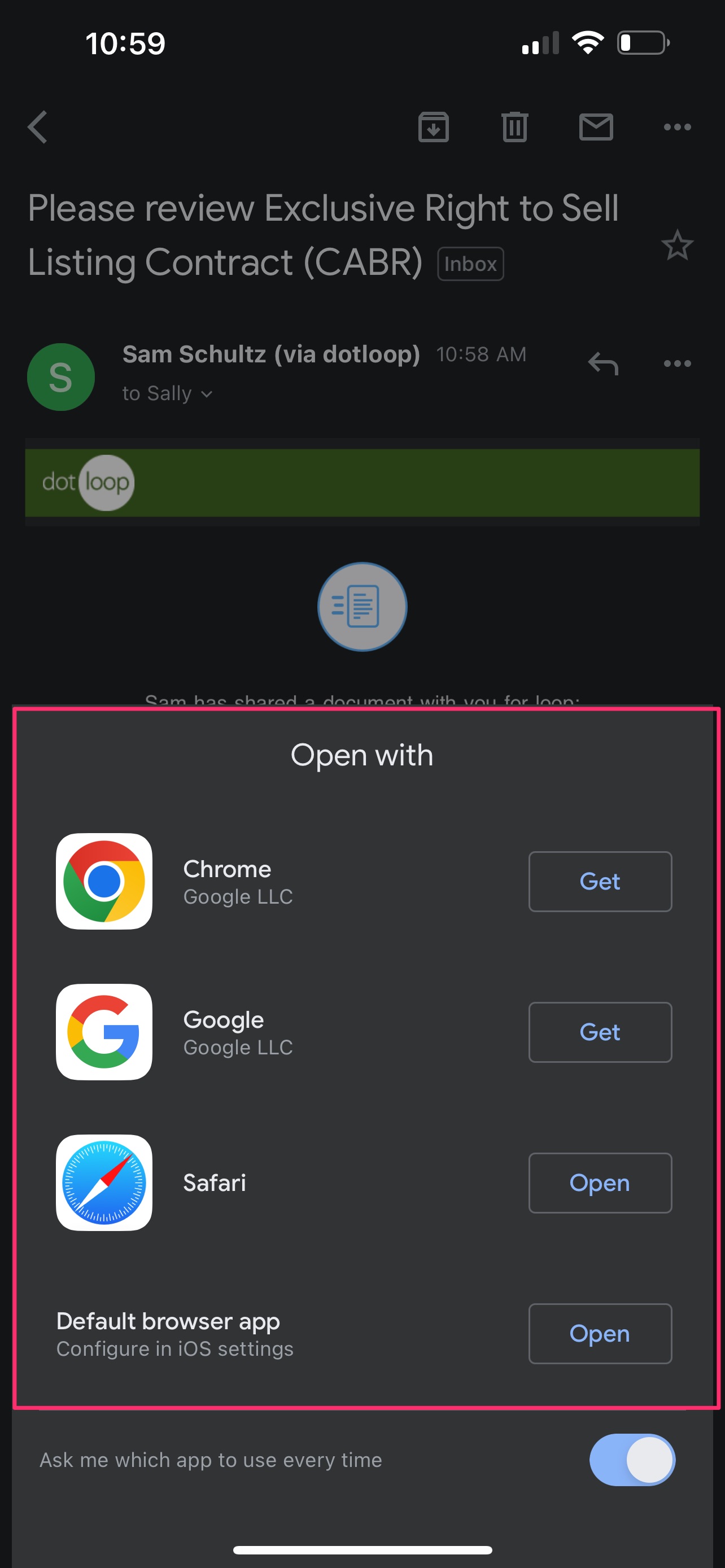 iOS - How do clients sign