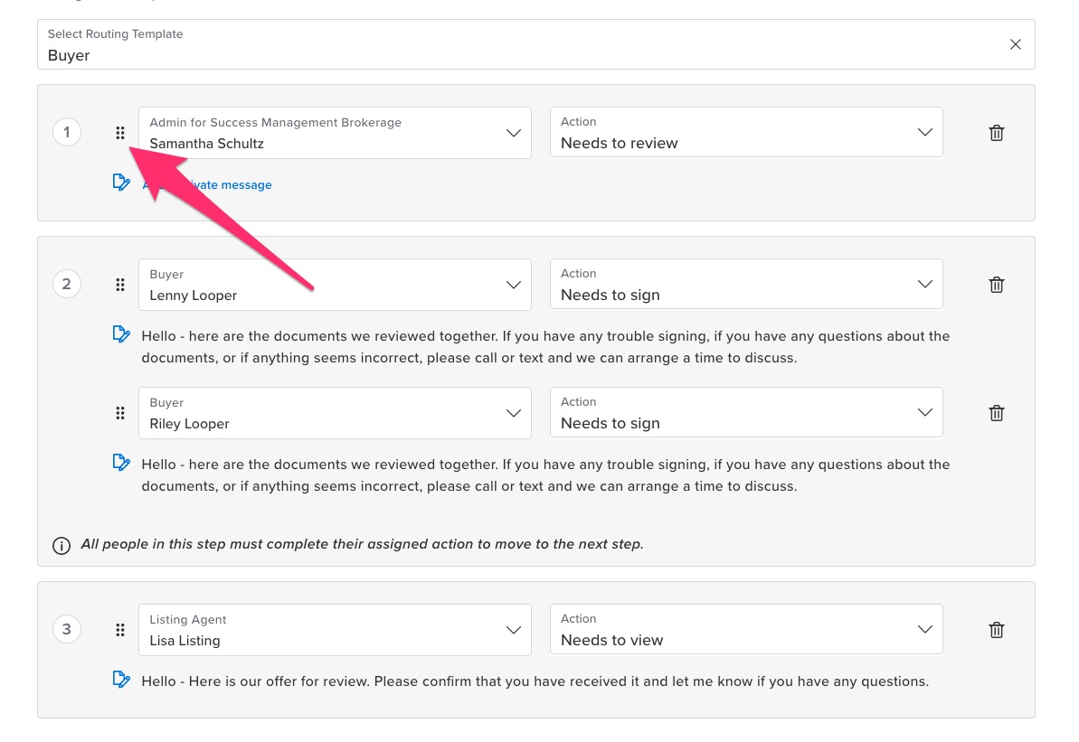 2.0 Using a Share Routing Template