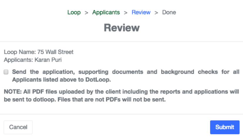 Preapprovedrenter Integration