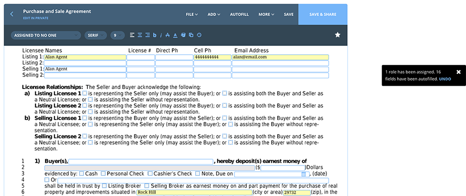 Using dotloop as a Dual Agent or Agent with Multiple Roles