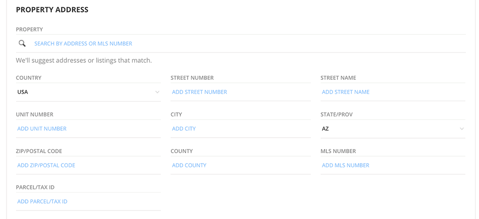 2.1: Linking to a MLS Listing