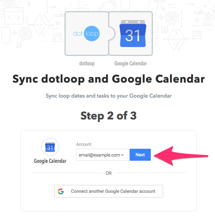 Google Calendar via API Nation