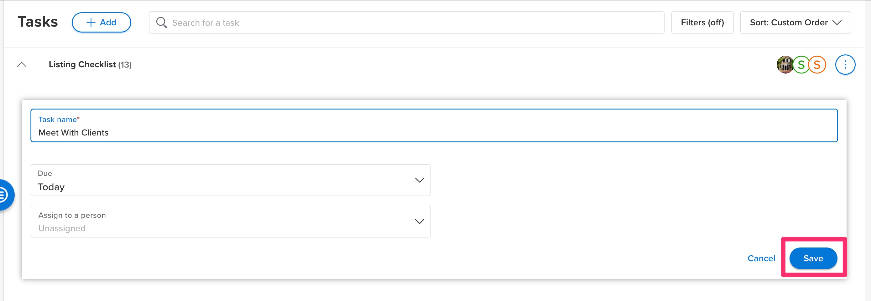 2.0 Adding and Editing Tasks