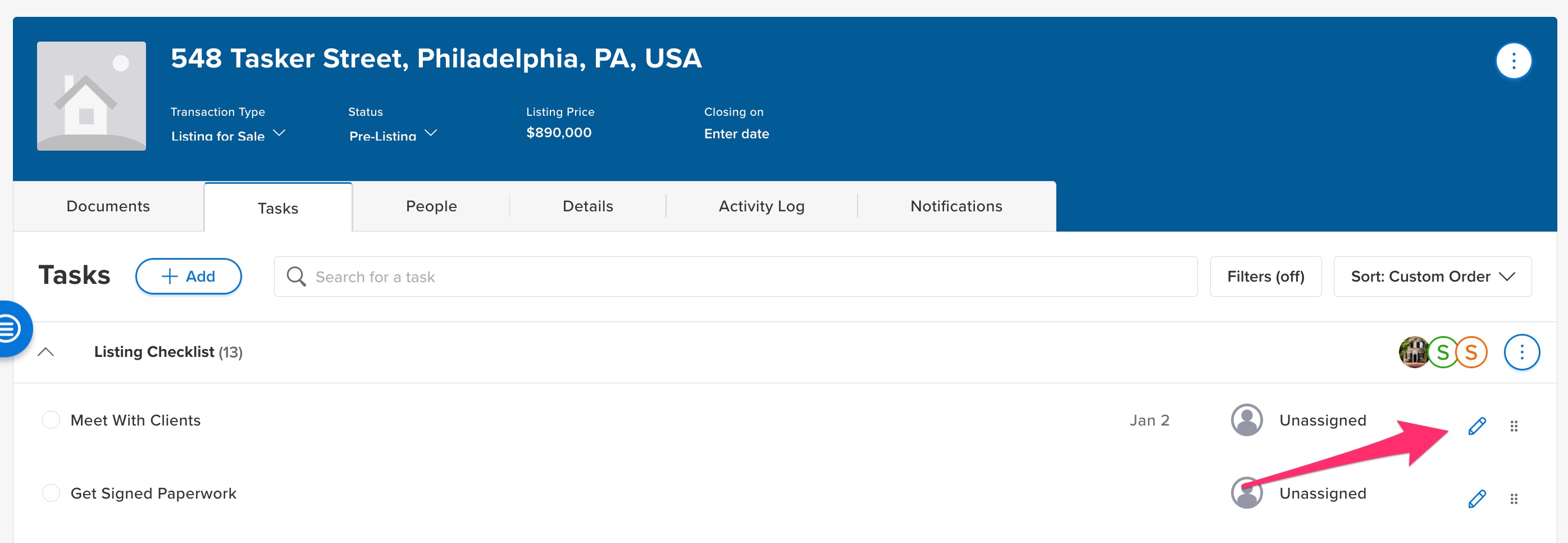 2.0 Adding and Editing Tasks