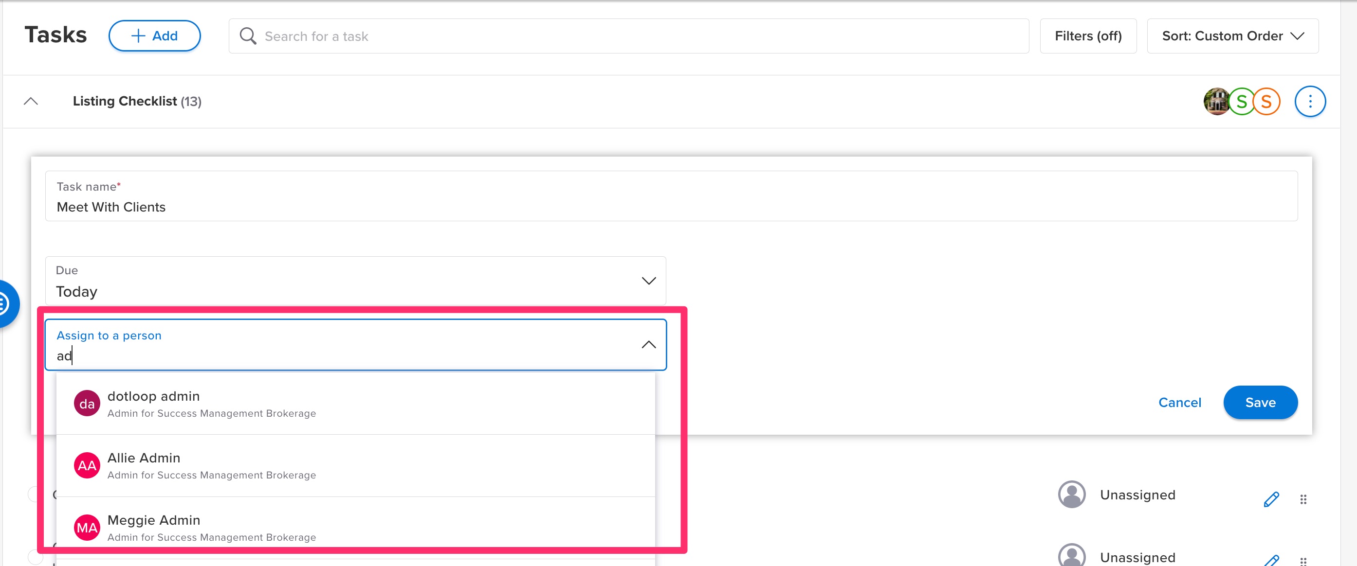 2.0 Adding and Editing Tasks
