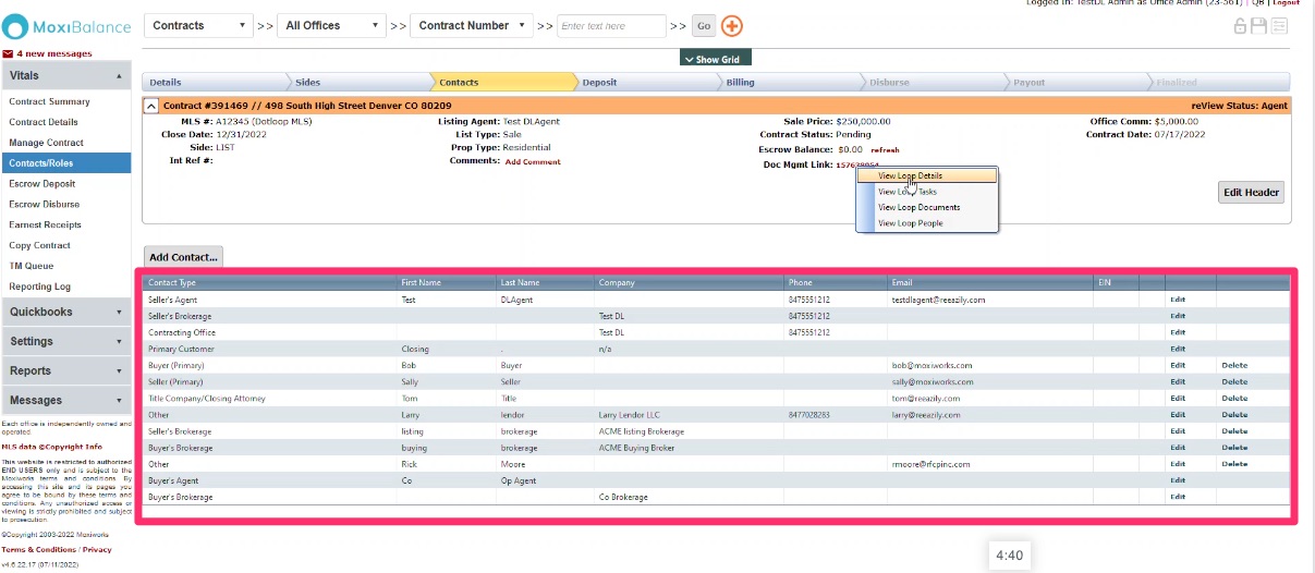 MoxiBalance Integration