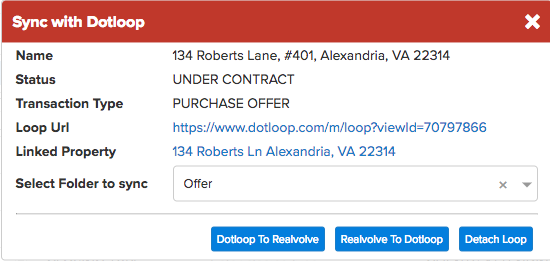 Realvolve Integration