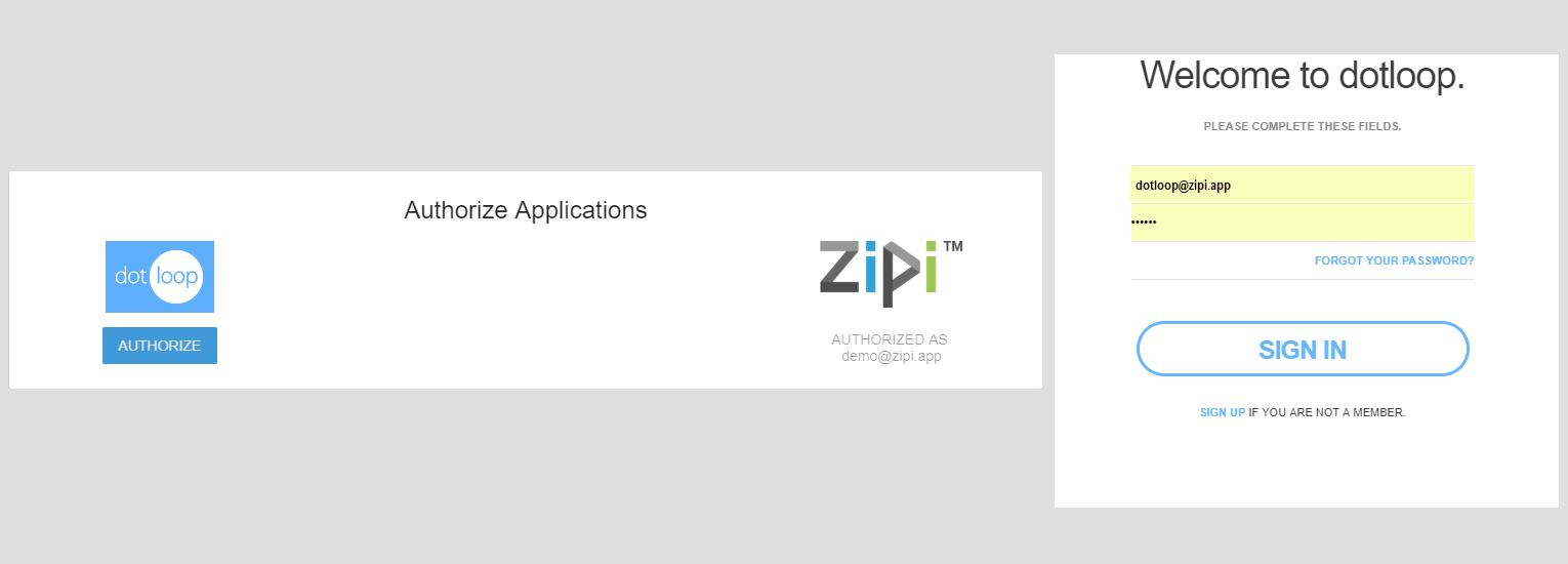 Zipi Integration