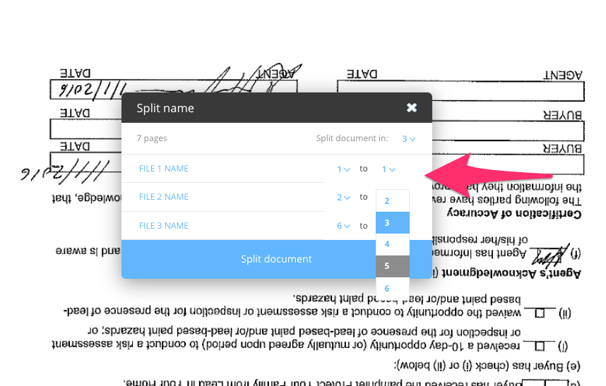 Split and Rotate PDFs