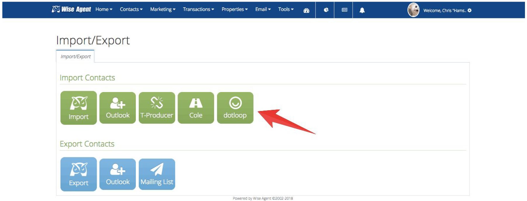 WiseAgent Integration