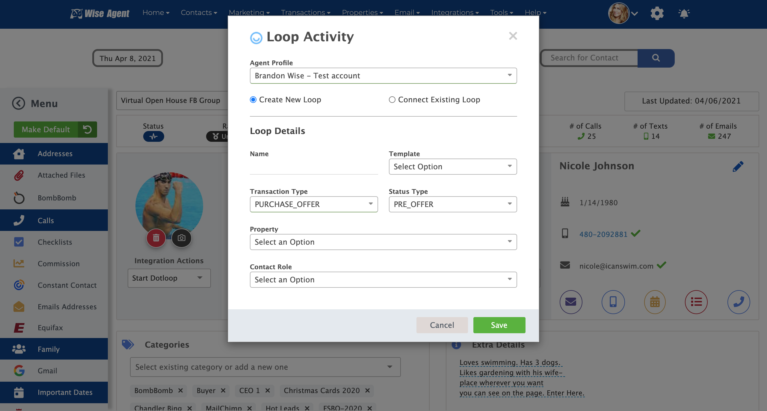 WiseAgent Integration