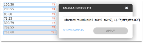 Auto Field Calculation In Documents
