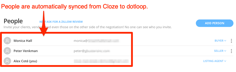 Cloze Integration