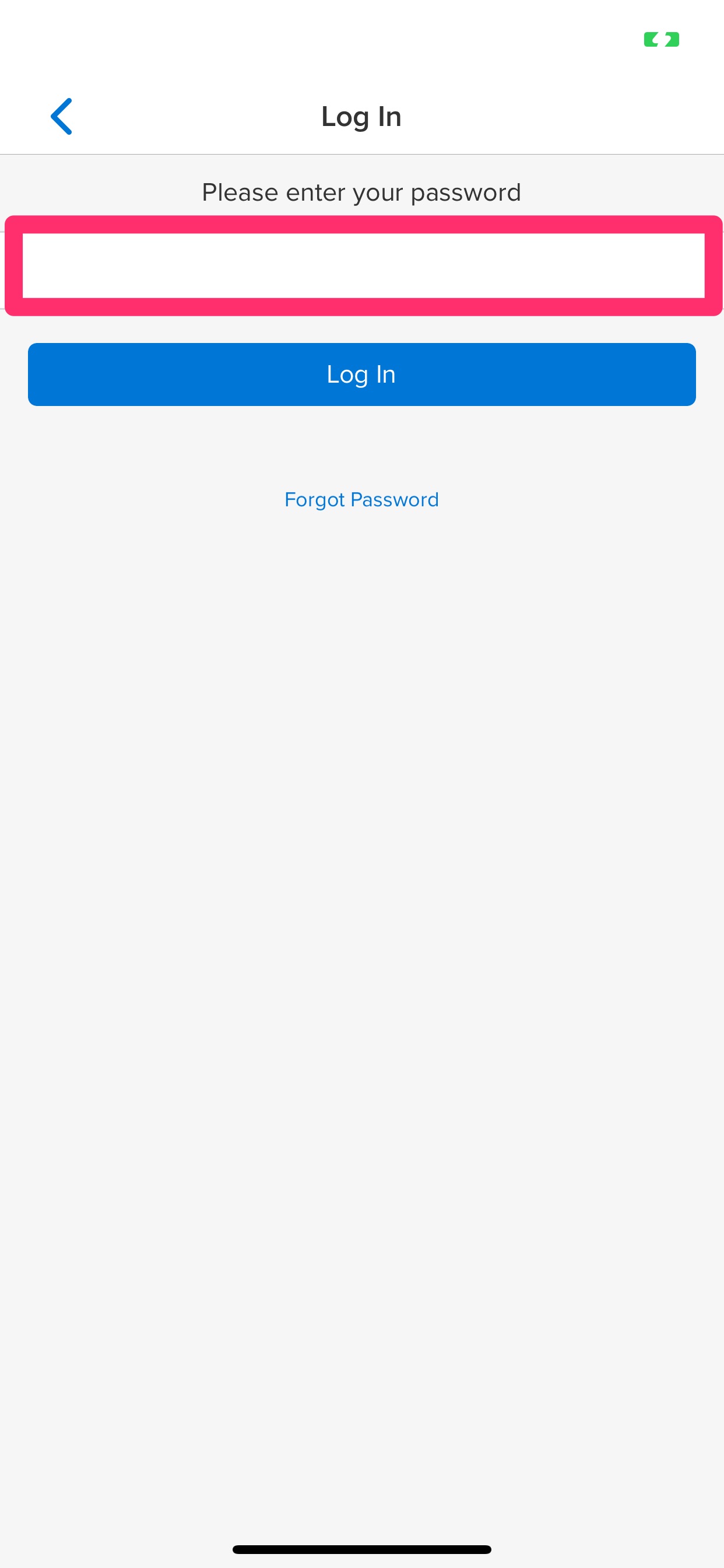 iOS - Account Setup