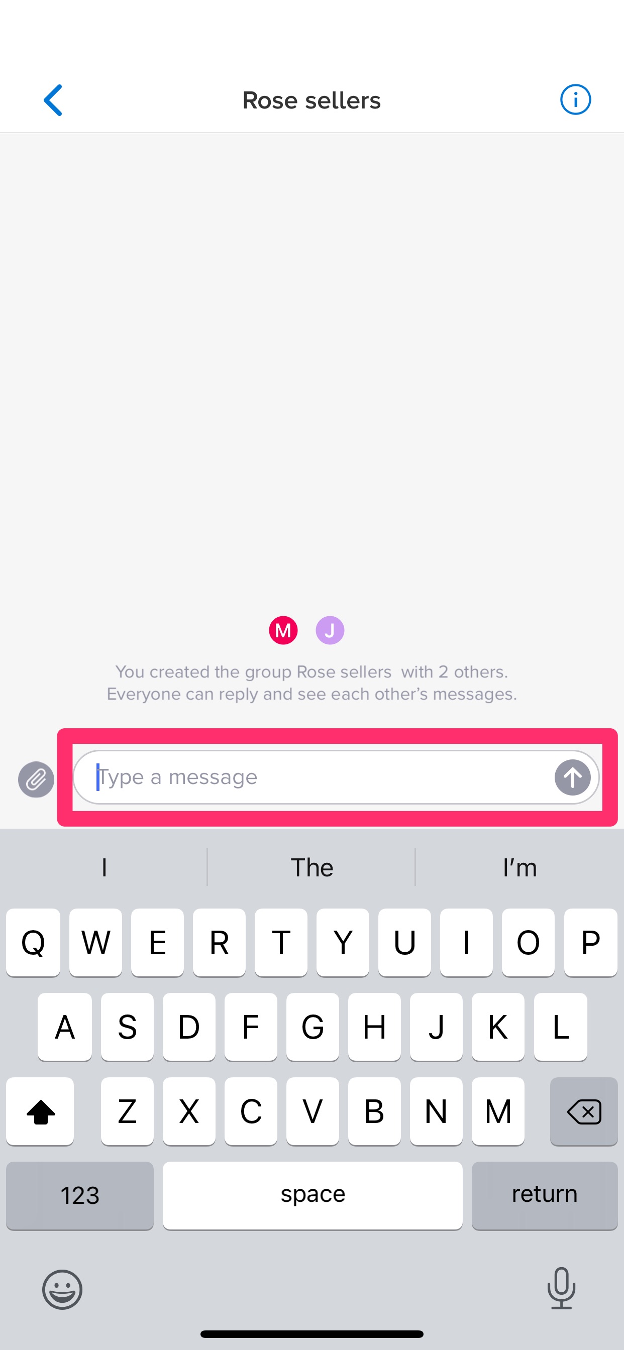 iOS - Messenger