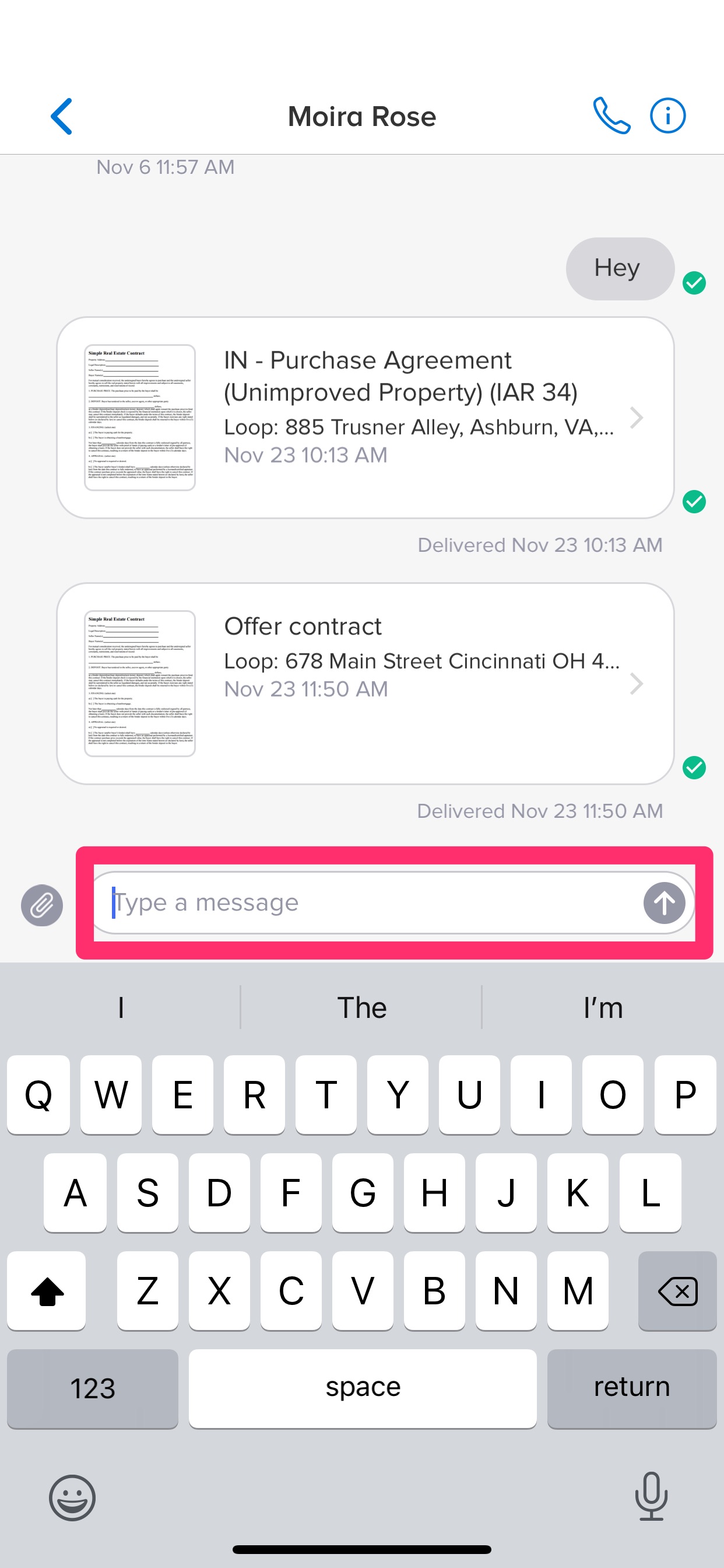 iOS - Messenger