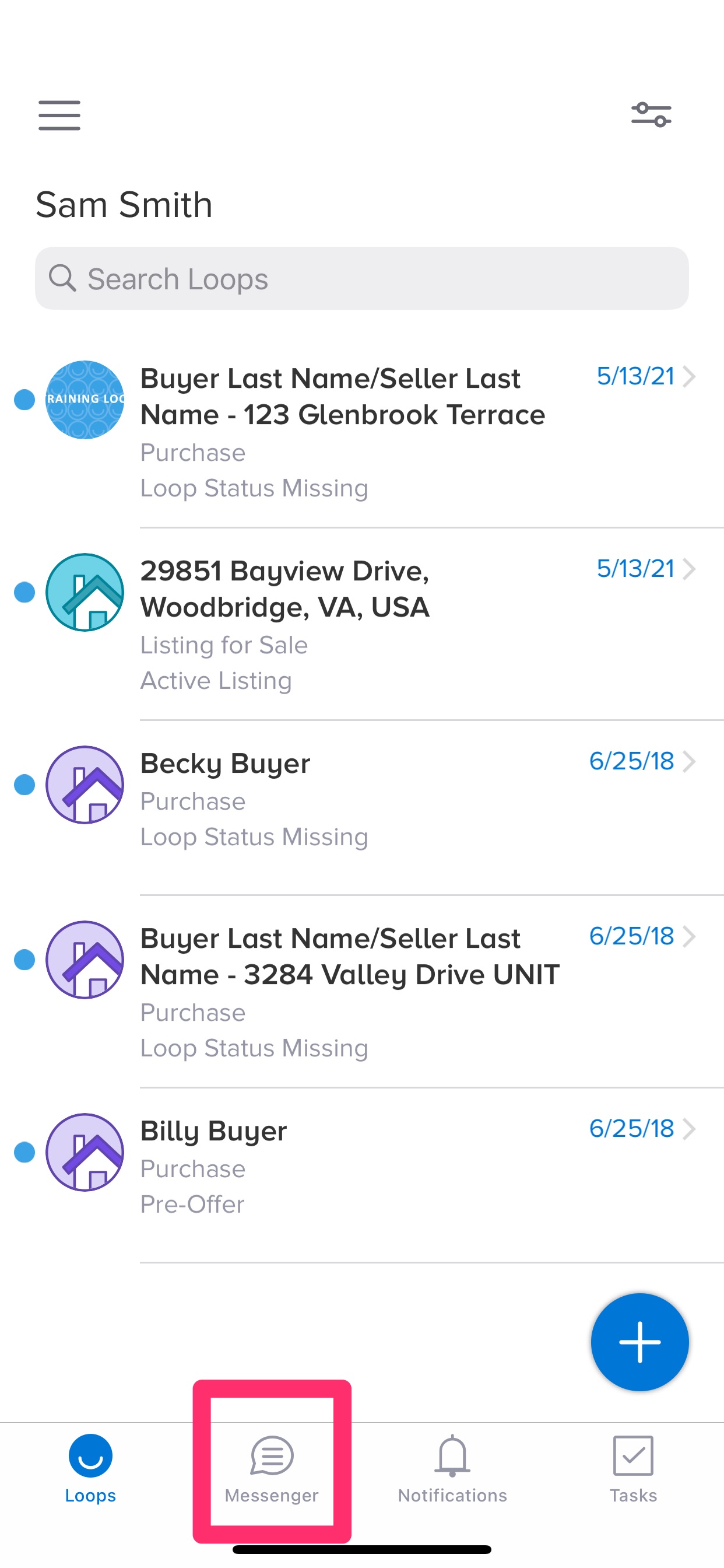 iOS - Messenger