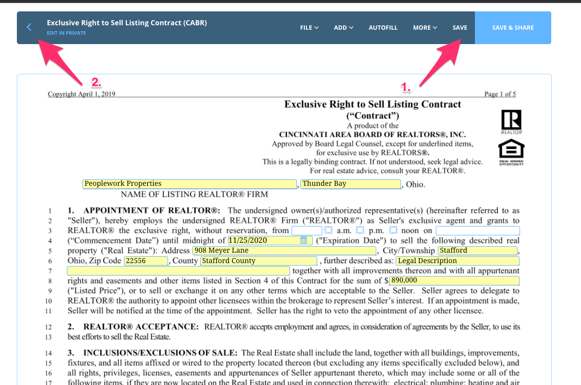 How Clients Sign as POA or LLC