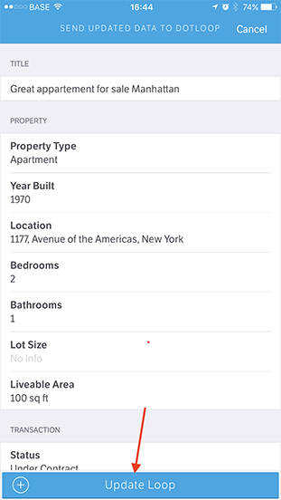 SweepBright Integration
