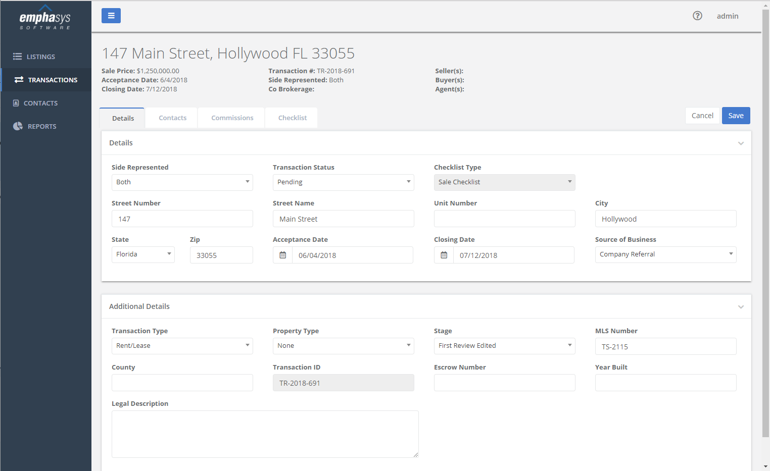 Emphasys Integration