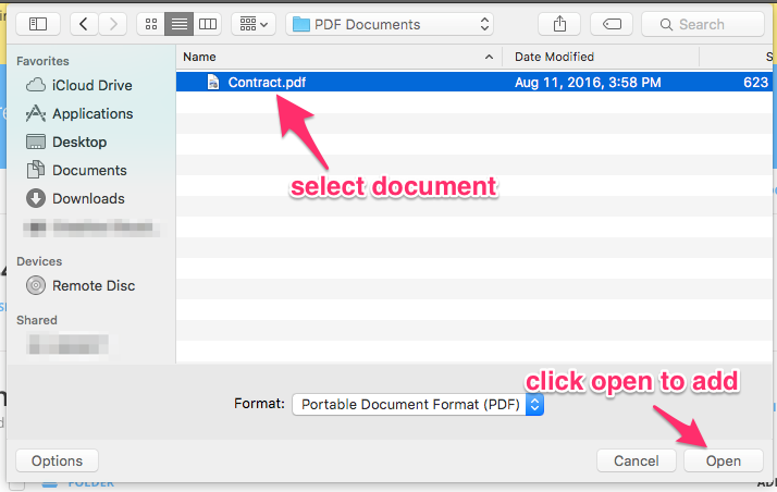 1.5: Adding Documents