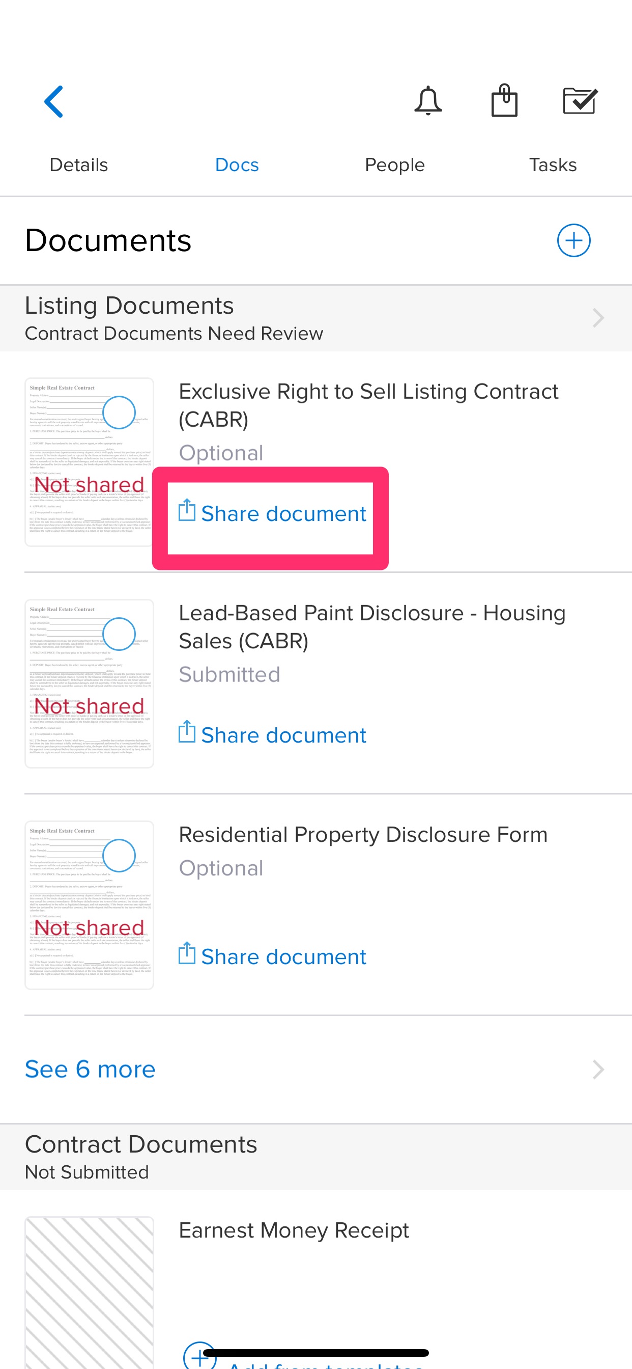 iOS - Sharing Documents and Sharing Permissions