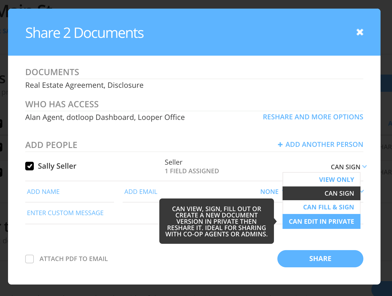 Easy Offer for Buying Agents