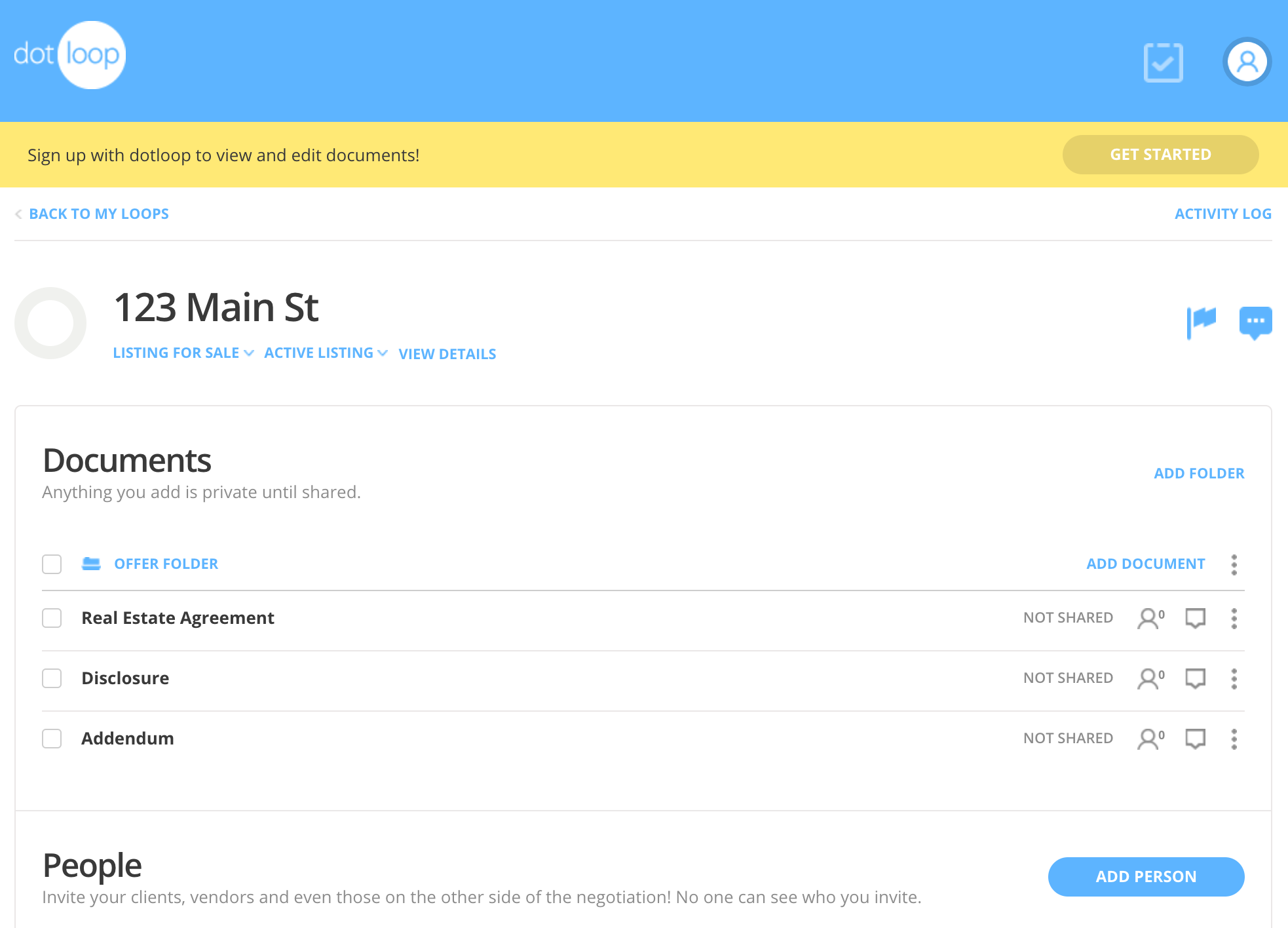 Easy Offer for Buying Agents