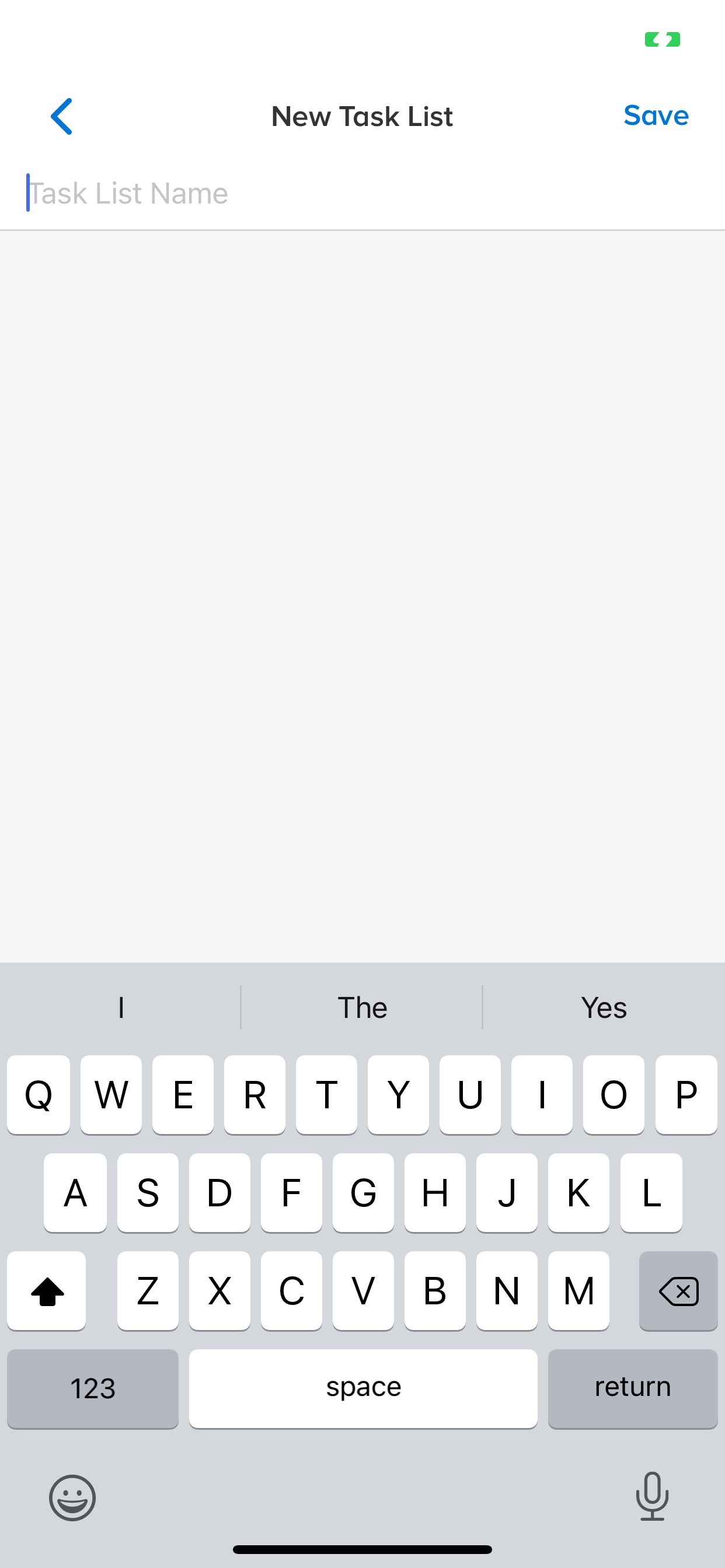 iOS - Managing Tasks