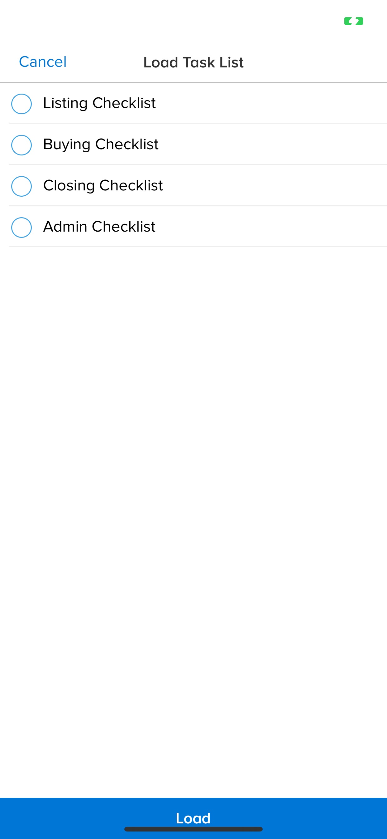 iOS - Managing Tasks