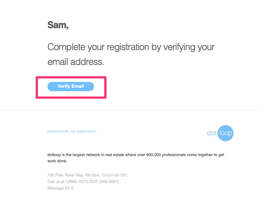 How to change your email address on your dotloop account