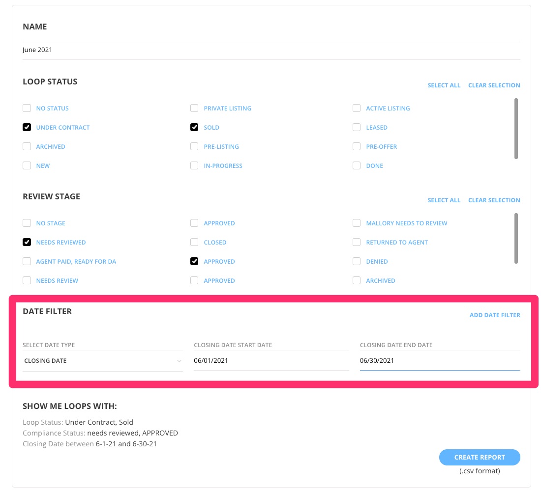 Broker Report Builder
