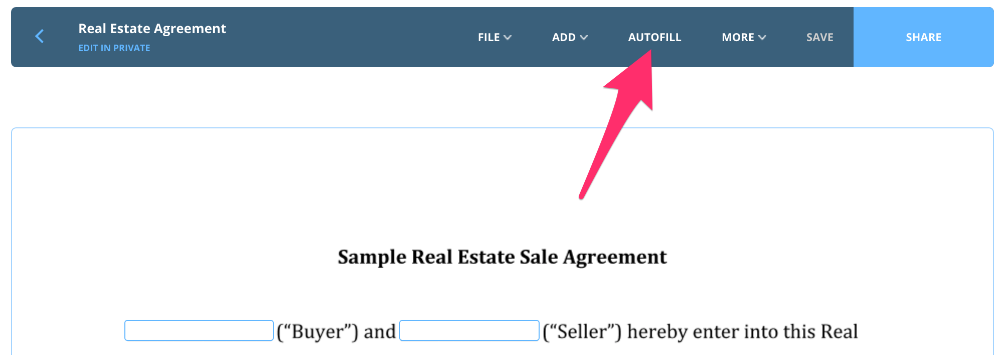 Assigning Signatures