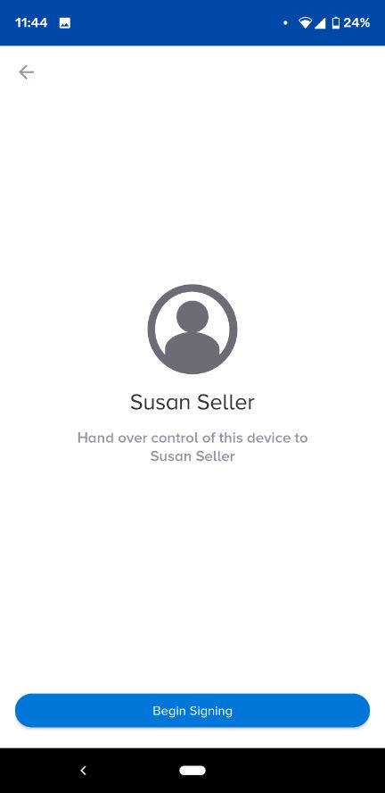 Android - Signing Documents