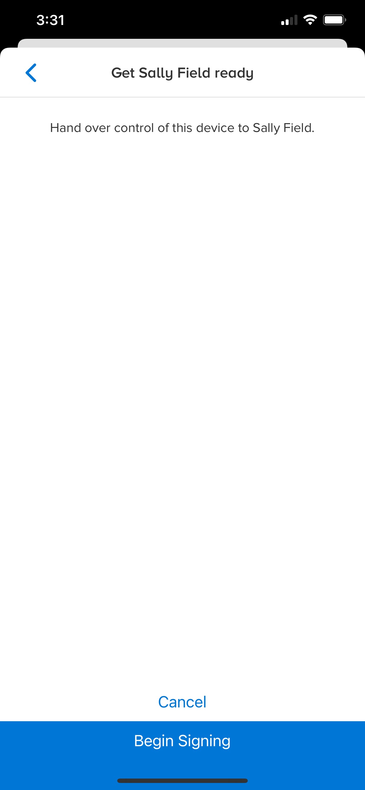 iOS - Signing Documents