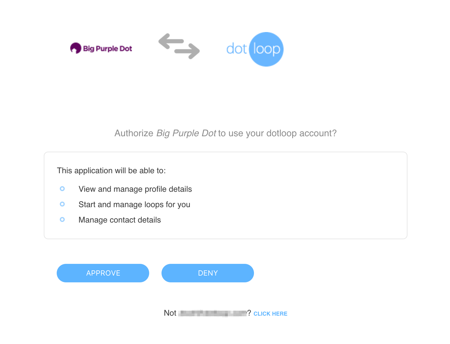 Big Purple Dot Integration