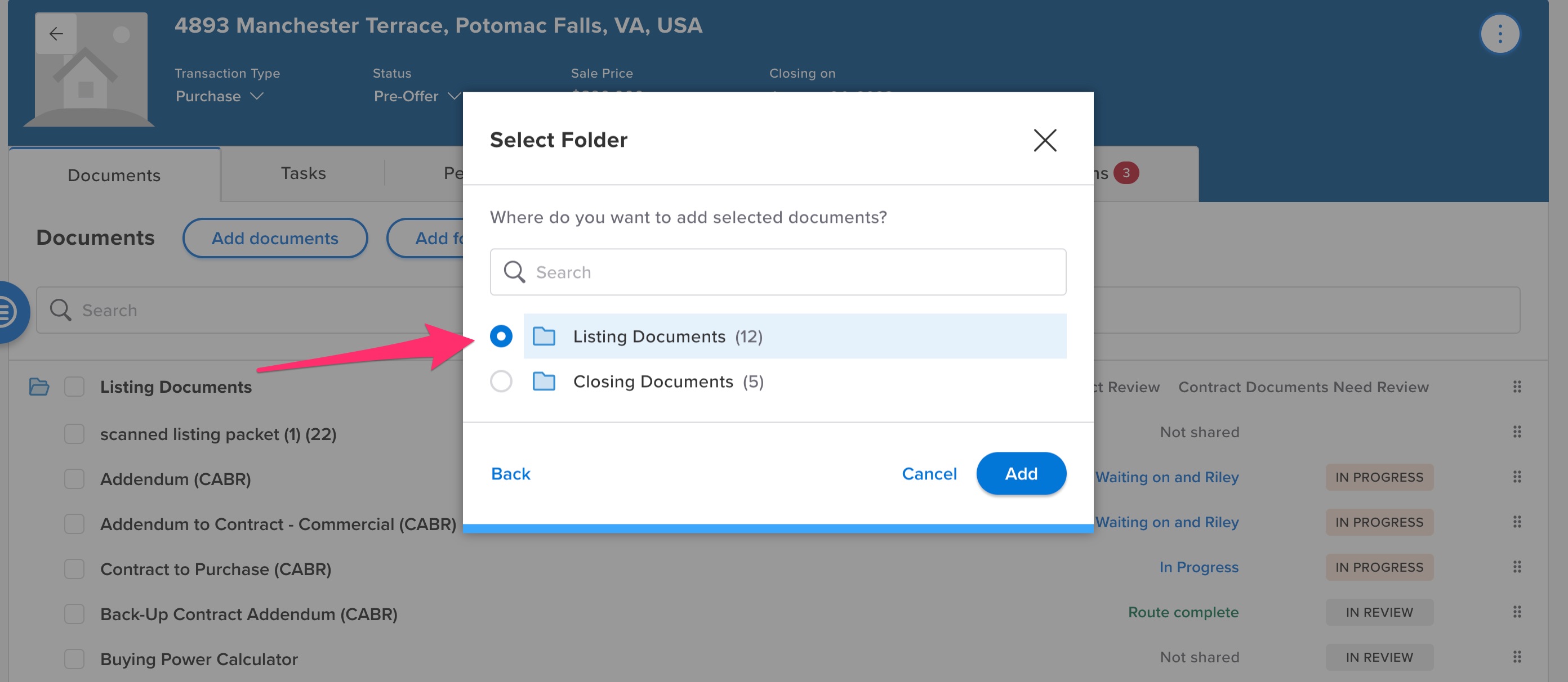 2.0 Adding document templates to a loop