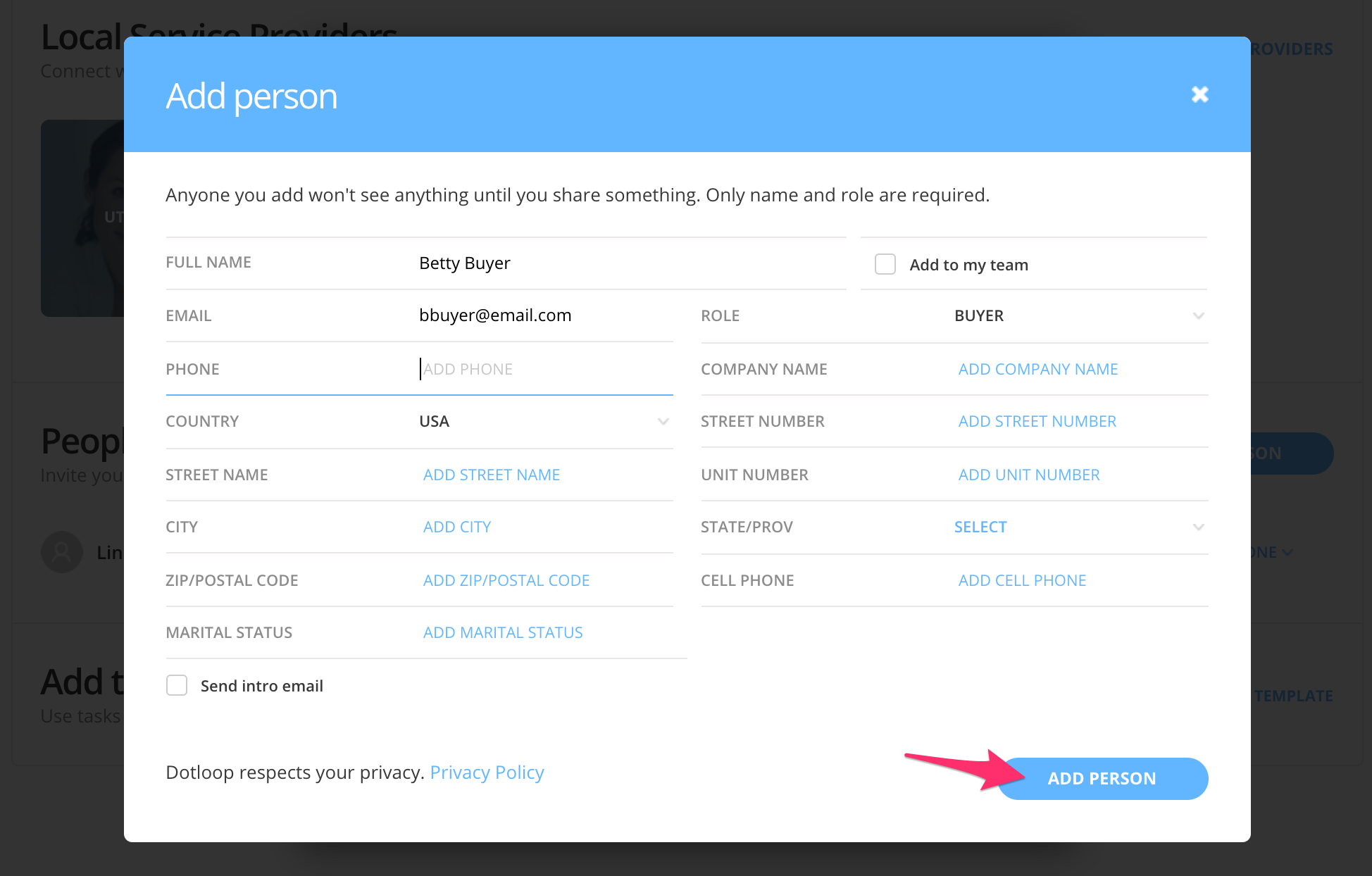 1.6: Add People to Your Loop