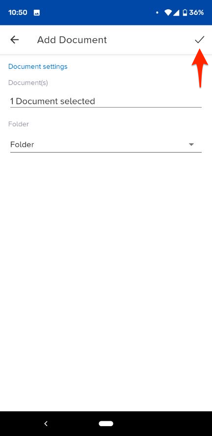 Android - Adding Documents to a Loop