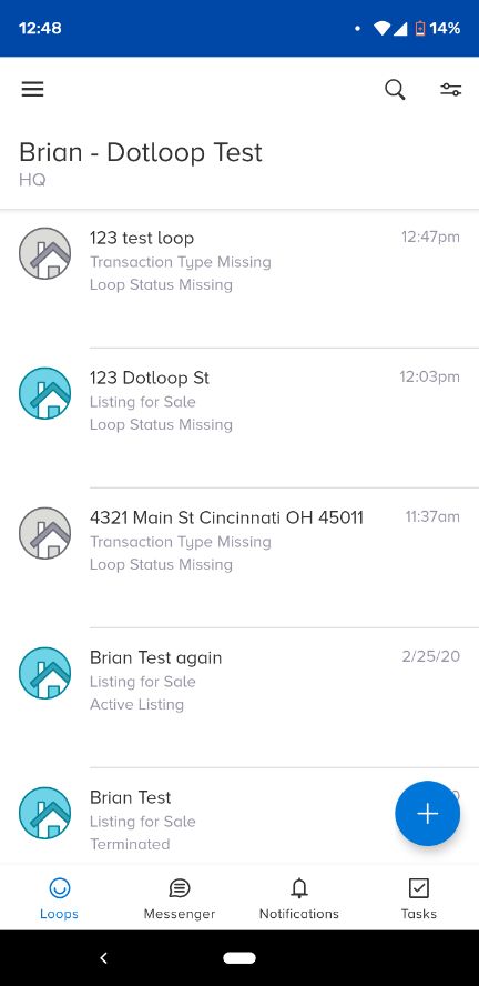 Android - Managing Tasks