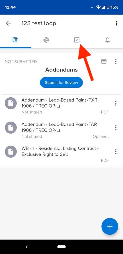 Android - Managing Tasks