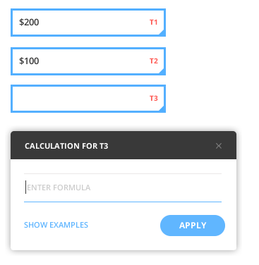 Auto Field Calculation In Documents