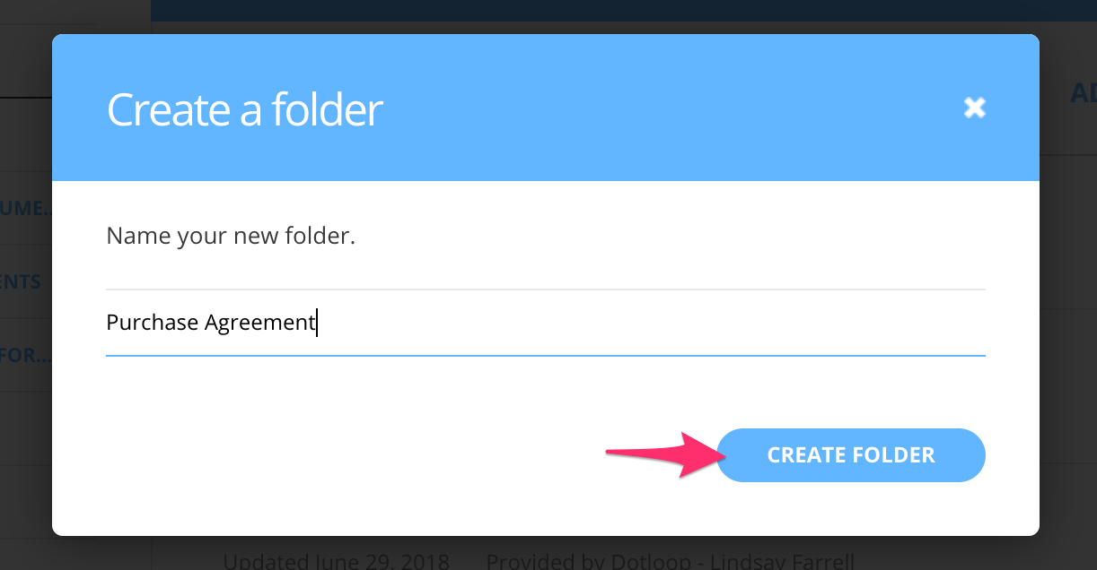 Creating Document Template Folders