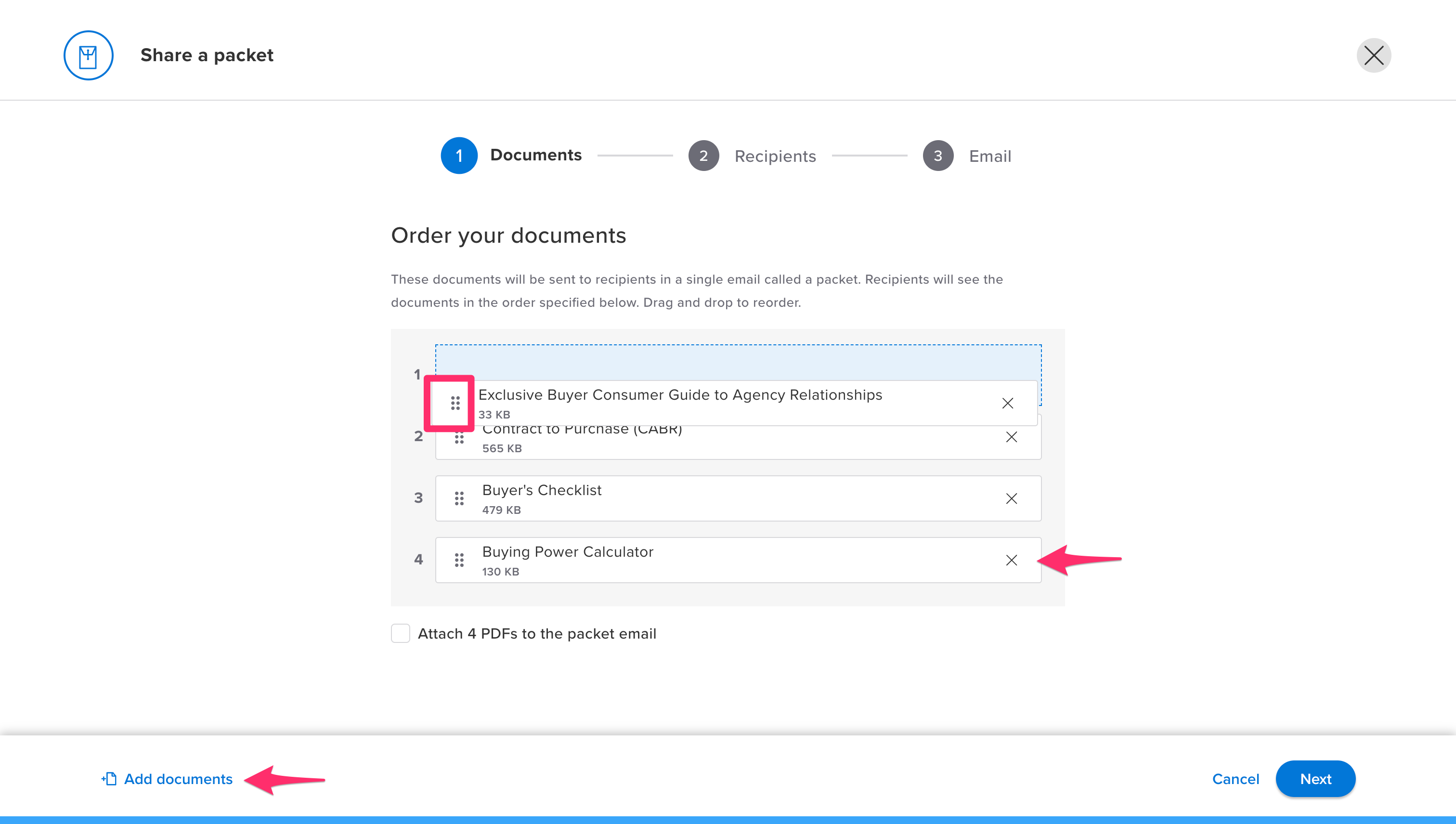 2.0 Sharing Documents